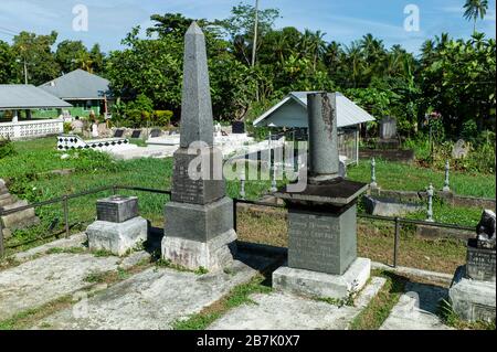 European Cemetery Apia, Tuamasaga, Samoa Stock Photo - Alamy