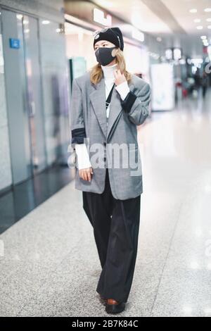 Chinese singer and actress Tan Weiwei was at work on the third season ...