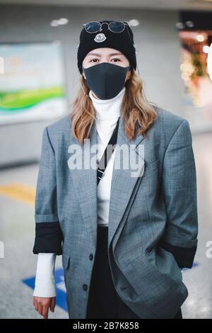 Chinese singer and actress Tan Weiwei was at work on the third season ...