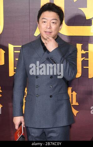 Chinese actor and singer Huang Bo attends the premiere of "Leap", a ...