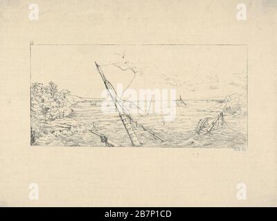 Stone Blockade off Charleston, South Carolina (from Confederate War ...