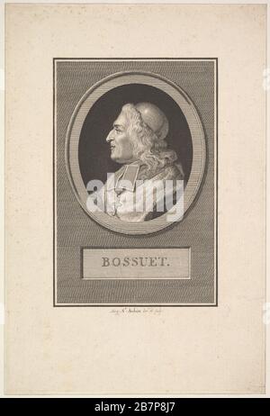 Portrait of Bossuet 1803 Augustin de Saint-Aubin French. Portrait of ...
