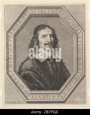 Portrait of French architect Jacques Lemercier, 1800 ca Stock Photo - Alamy