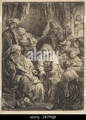 The Dream of Joseph, 17th century Stock Photo - Alamy