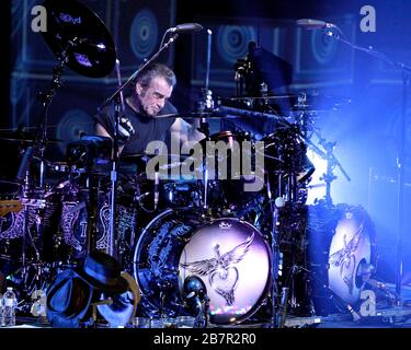 Drummer Tico Torres performs with Jon Bon Jovi, David Bryan, Richie ...