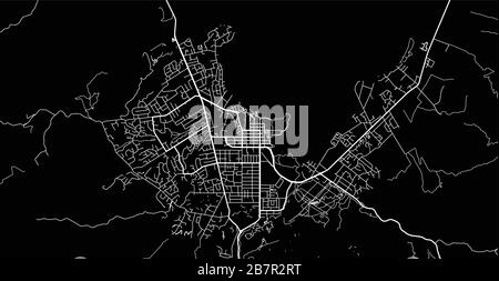 Urban vector city map of Rotorua, New Zealand Stock Vector Image & Art ...