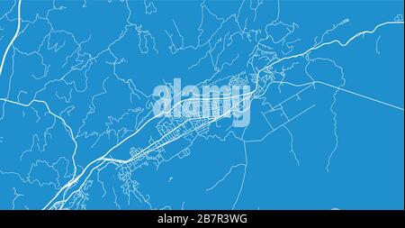 Urban vector city map of Upper Hutt, New Zealand Stock Vector Image ...