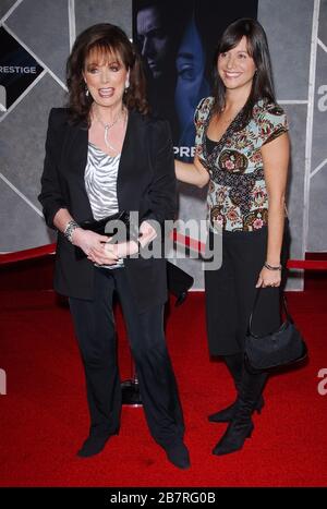 Jackie Collins and daughter Tiffany at the World premiere of 'The ...