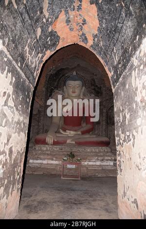 Myanmar: Bagan - Patho-hta-mya- Hpaya circa. Inscription on the left ...