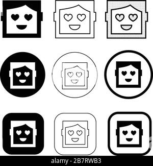 Simple human emotion icon sign design Stock Vector Image & Art - Alamy