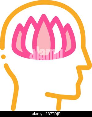 Shaman Man Icon Vector Outline Illustration Stock Vector Image & Art ...
