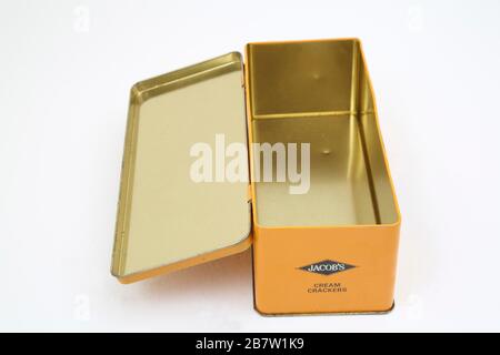 Jacob's Cream Crackers Tin Stock Photo - Alamy