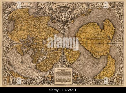 Earth - 1531 - world map Stock Photo - Alamy