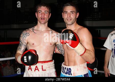 Steve O'Meara (blue shorts) defeats AA Lowe (white shorts) in a Light ...