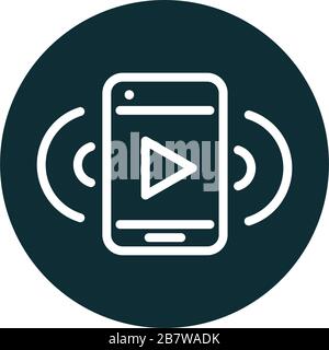 Music set icon. Volume, block, waveform, note, sliders, bell, socket ...
