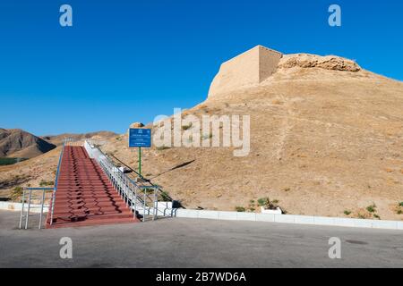 Turkmenistan, near Ashgabat City, Old Parthian Fortress of Nissa City ...