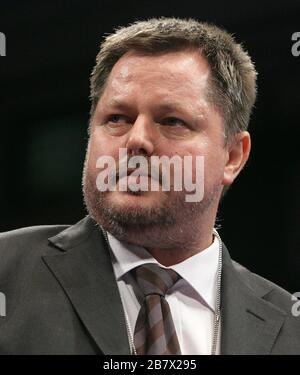 Boxing promoter Mick Hennessy pictured at his boxing show at York Hall ...
