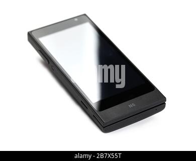 Nexgo N6 pos terminal isolated over white background Stock Photo - Alamy