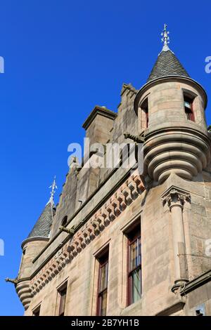 The Sheriff Court, Greenock, Inverclyde, Scotland, United Kingdom Stock ...