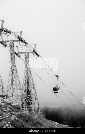Cable Car, Gondola, Kungdoor, Gulmarg, Baramulla, Kashmir, Jammu and ...