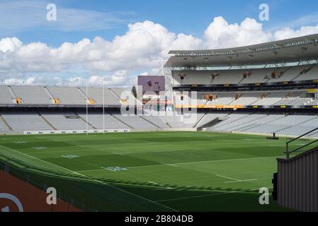 Eden Park Stadium, Auckland, North Island, New Zealand - aerial Stock ...