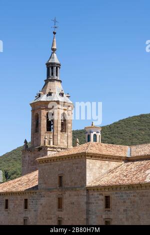 Church, Yuso Monastery, San Millan de la Cogolla, La Rioja, Spain Stock ...