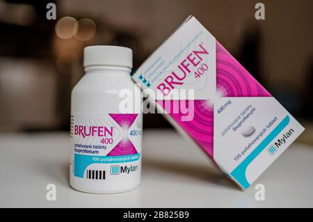 Brufen, ibuprofen, anti-inflammatory drugs, medicine, pills, pain ...