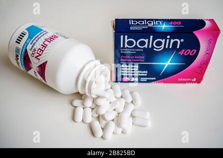 Brufen, Ibalgin, ibuprofen, anti-inflammatory drugs, medicine, pills ...