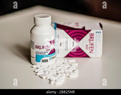 Brufen, ibuprofen, anti-inflammatory drugs, medicine, pills, pain ...