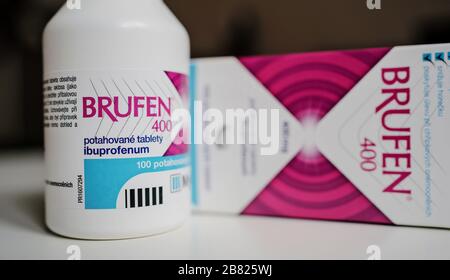 Brufen, ibuprofen, anti-inflammatory drugs, medicine, pills, pain ...