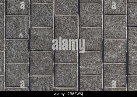 Grey square cobblestone lines Stock Photo - Alamy