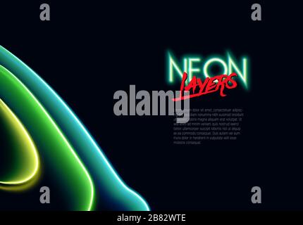 Abstract 90s styled background with copy space. Bright trendy colors ...