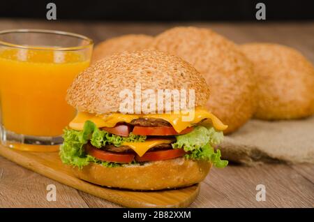 Burger bread from turkish cuisine Stock Photo - Alamy
