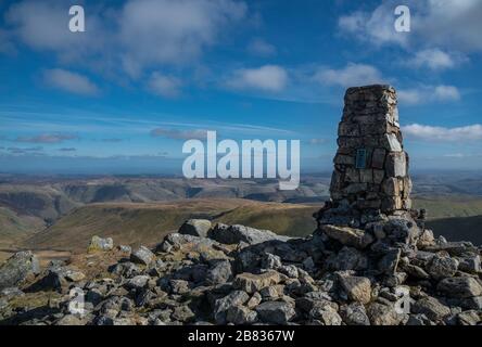 Summit of Aran Fawddwy Stock Photo - Alamy