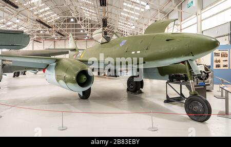 Messerschmitt Me 262A-2a Schwalbe (Swallow), RAF Museum, Cosford Stock ...