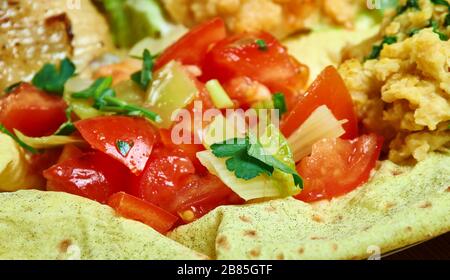 Timatim Salata, popular in Eritrea, Ethiopian cuisine, Traditional ...