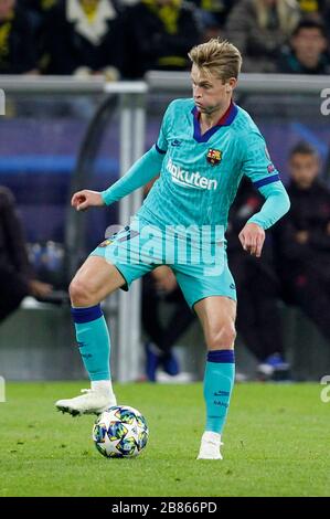Frenkie de Jong of FC Barcelona during the La Liga EA Sports match ...