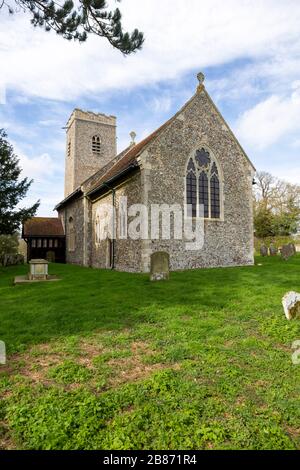 Village parish church Cookley, Suffolk, England, UK Stock Photo - Alamy