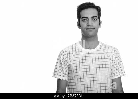 Portrait of young Persian man looking at camera Stock Photo - Alamy