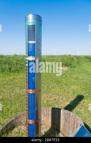 educational groundwater meter. The water meter, designed by Martin ...