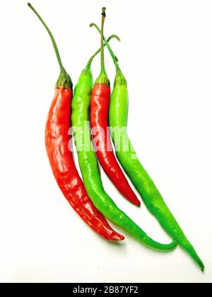 A picture of chilies Stock Photo - Alamy
