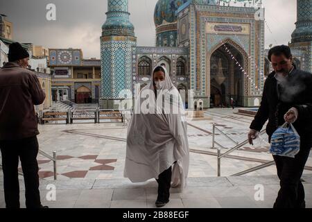 Imamzadeh Saleh mosque, in the northern Shemiran district of Tehran ...