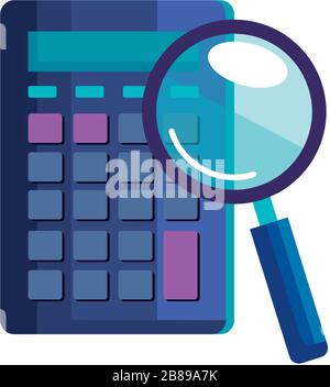 study science research magnifier mathematics physics formulas ...