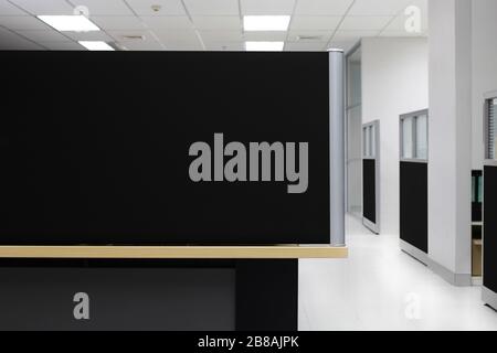 Partition, Black Partition wall Office Cubicle, Partition Quadrilateral ...