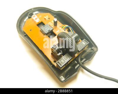 A picture of broken computer mouse Stock Photo - Alamy