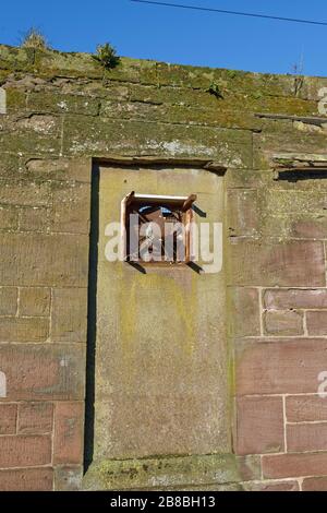 Ventilation window in the wall, fan hole Stock Photo - Alamy