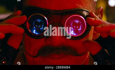 SONIC THE HEDGEHOG, Jim Carrey as Dr. Ivo Robotnik, 2020. © Paramount ...