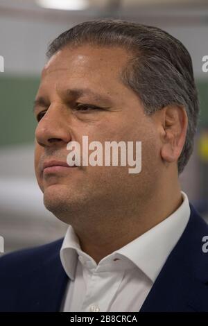 Tehran, Iran. 21st March 2020. Iranian Businessman, ALI ANSARI, is seen ...