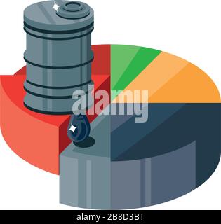 Oil prices dropping vector Stock Vector Image & Art - Alamy