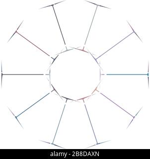 Shattered crystal, gem-like mandala imagery. Crystallized, fragmented ...